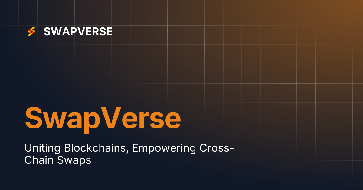 SwapVerse | SWAPVERSE